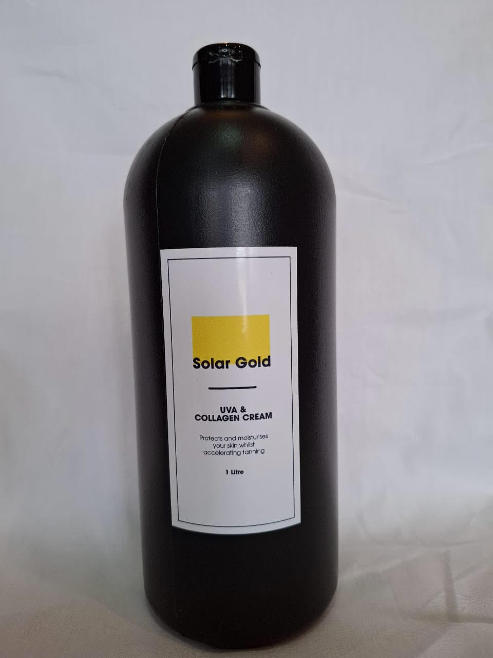 Solar Gold UVA Collagen Cream - 1 litre – Suntan Systems